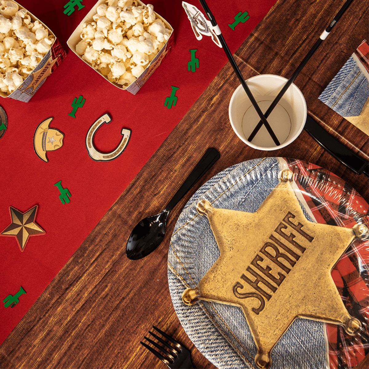 Cowboy tema - Køb pynt til cowboy fest på Temashop.dk