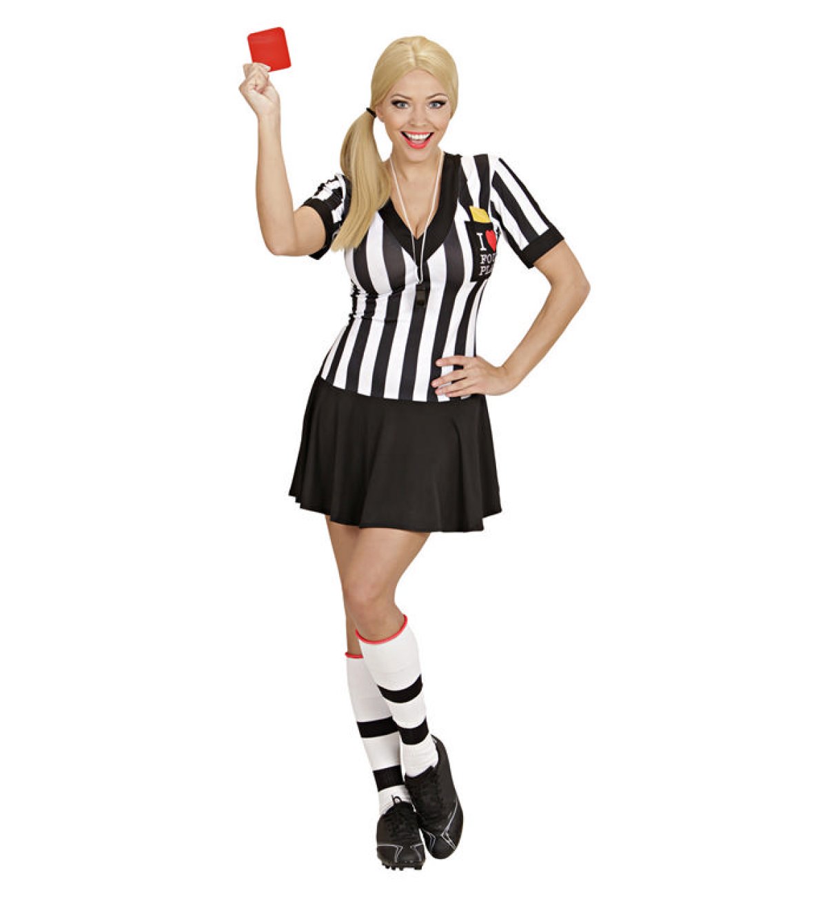 Sød Fodbolddommer Kostume til 249 kr. på Temashop.dk