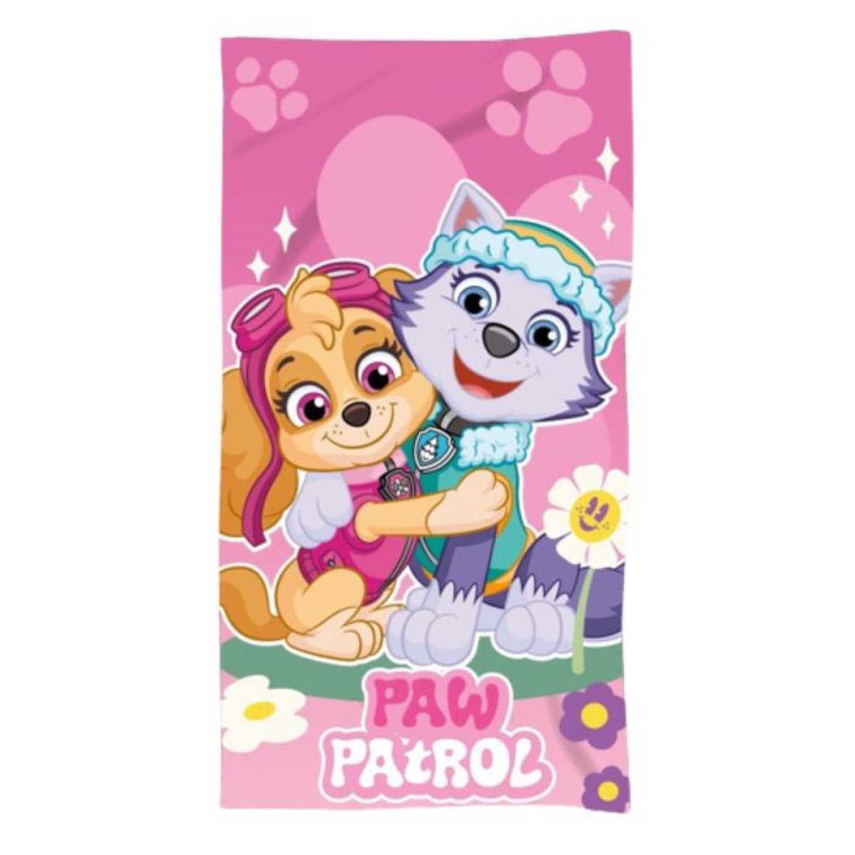 Paw Patrol® Skye And Everest Badehåndklæde Til 99 Kr På Temashop Dk