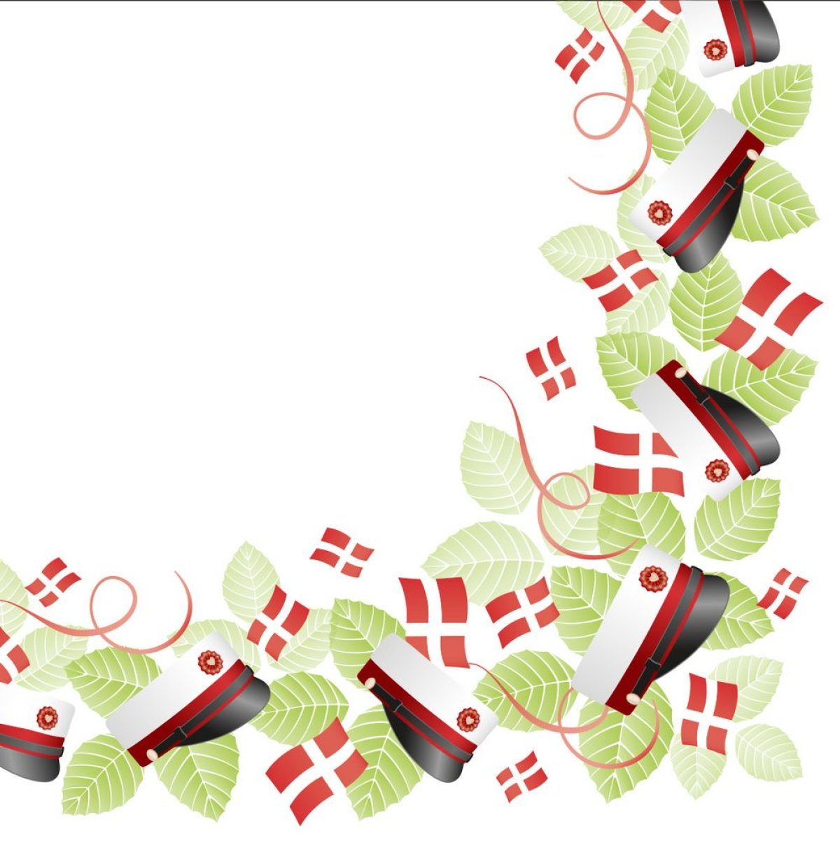 Køb Student Servietter Rød til kun 29 kr | Temashop.dk