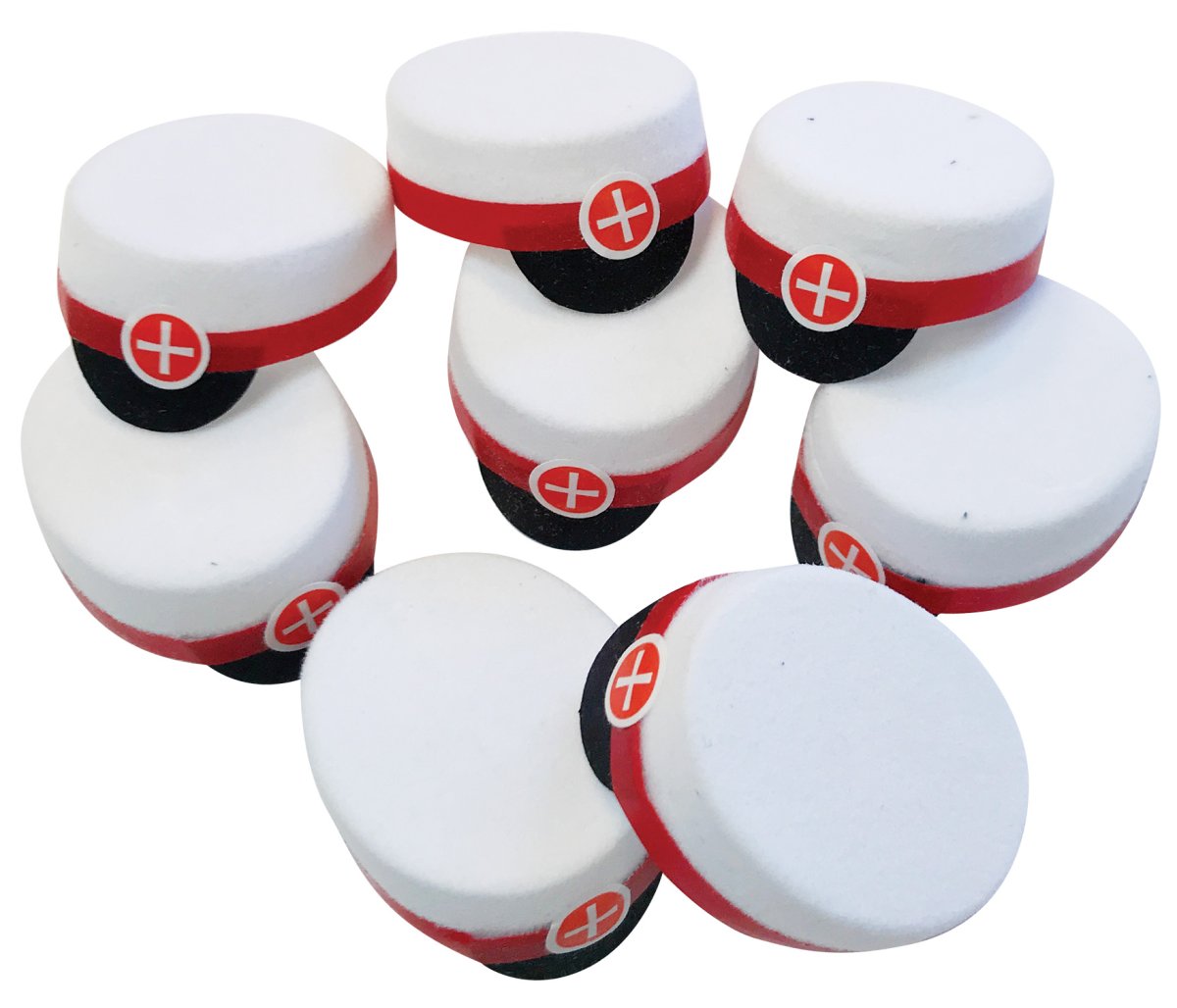 Studenterhuer Konfetti Rød til 29 kr. på Temashop.dk