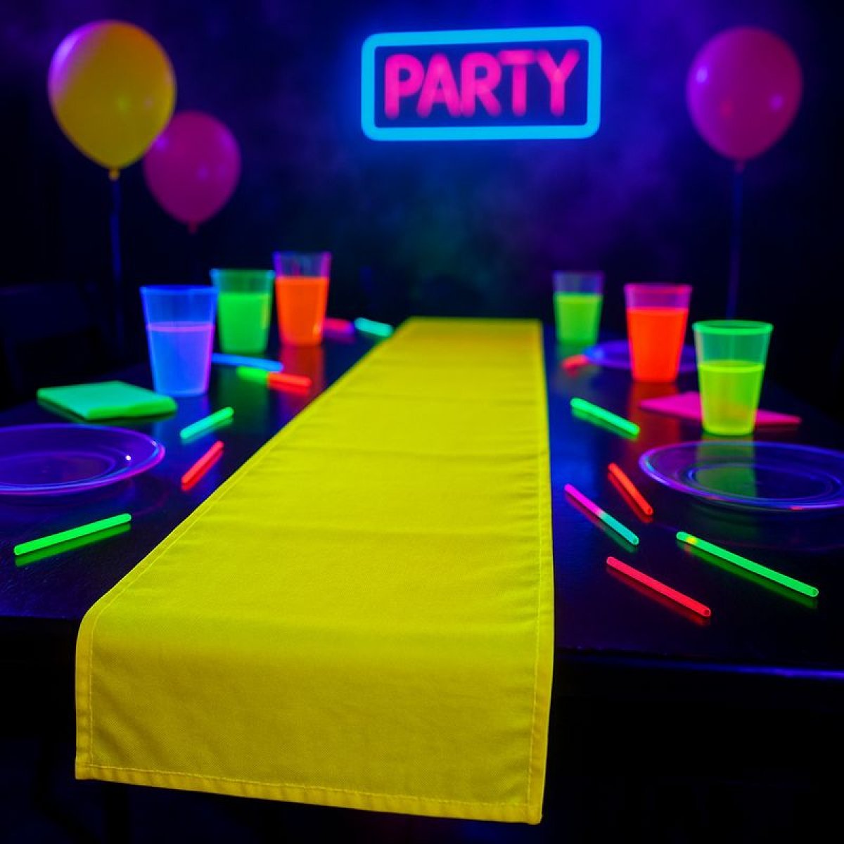 Stof Bordløber Gul til 48 kr. på Temashop.dk