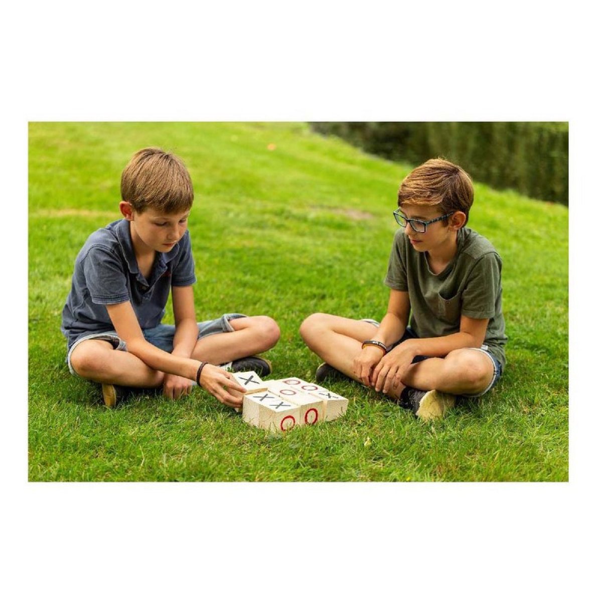 Kryds og Bolle Træ Spil til 169 kr. på Temashop.dk