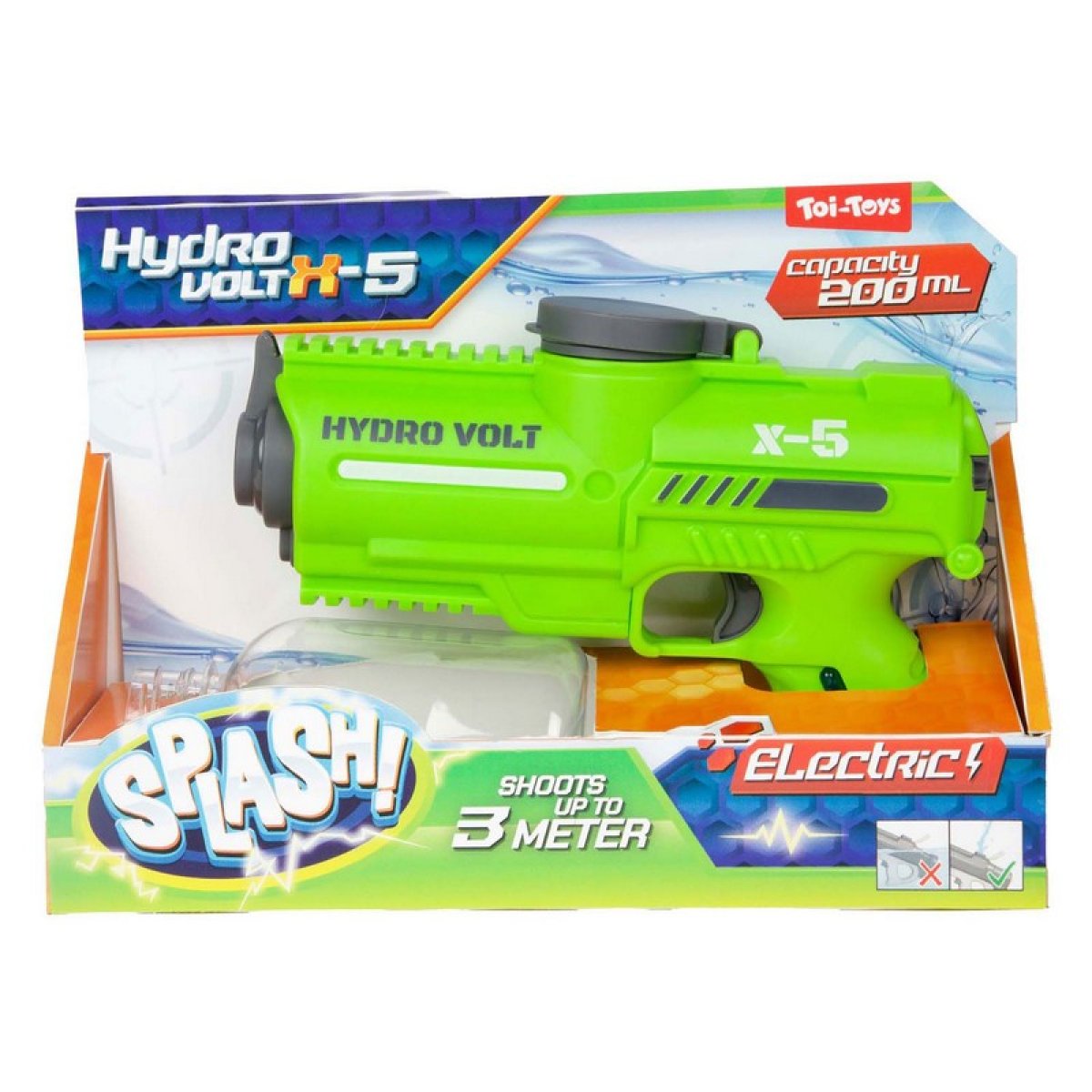 Hydro Volt X5 Elektrisk Vandpistol til 139 kr. på Temashop.dk