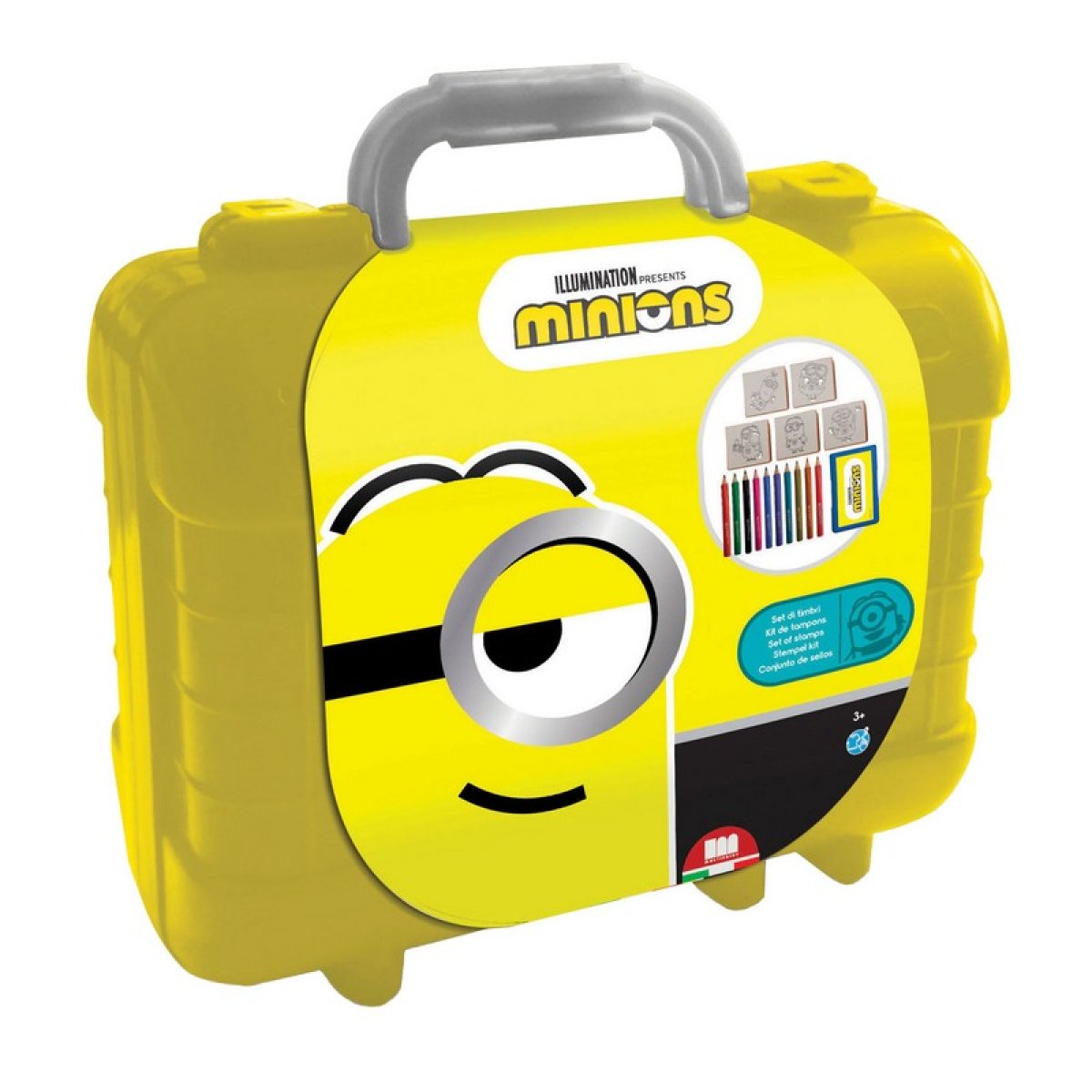 Minions® Stempel & Tegnesæt Kuffert til 149 kr. på Temashop.dk