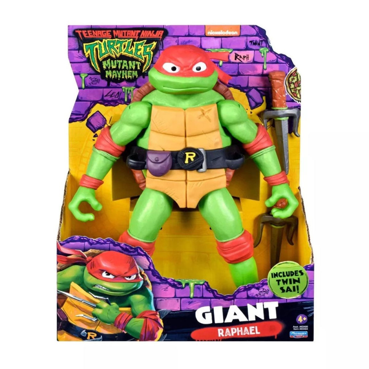 Teenage Mutant Ninja Turtles® Mutant Mayhem Giant Raphael Actionfigur ...