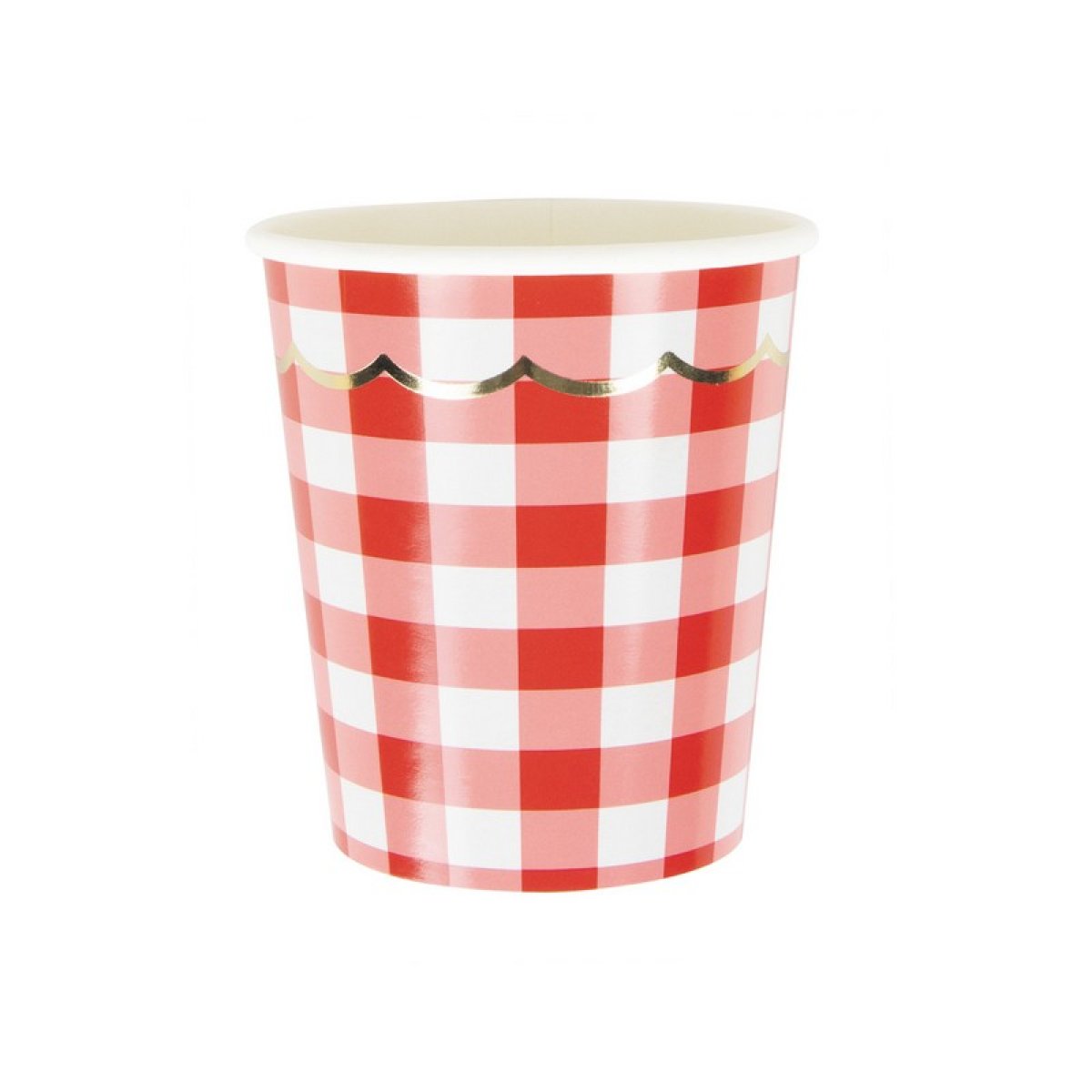 Ternede Picnic Papkrus Rød/Hvid til 29 kr. på Temashop.dk