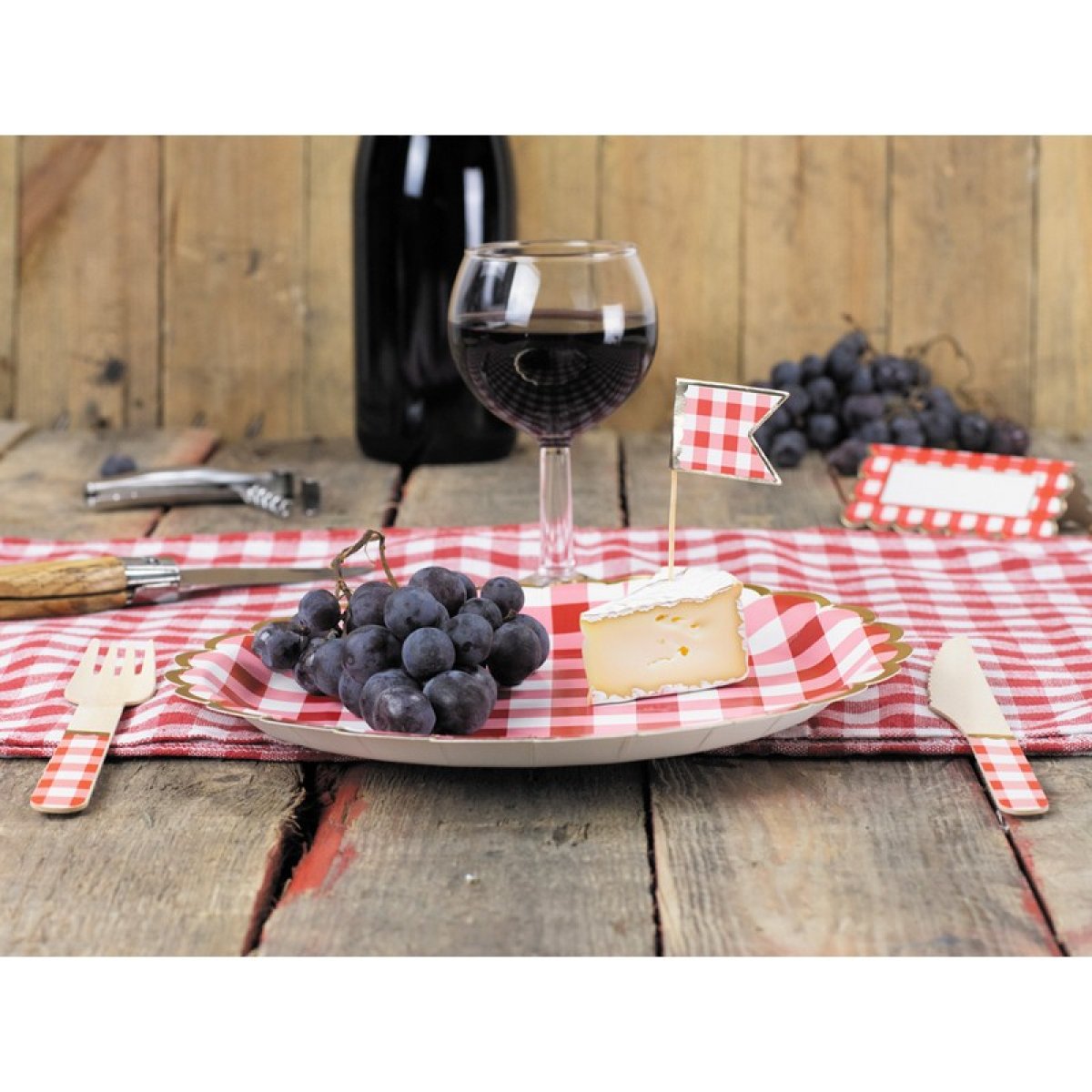 Ternede Picnic Vimpelflag Kagepinde til 25 kr. på Temashop.dk