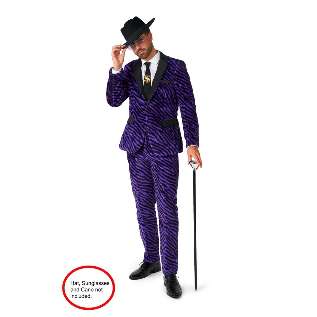 Suitmeister® Purple Pimp Jakkesæt til 399 kr. på Temashop.dk