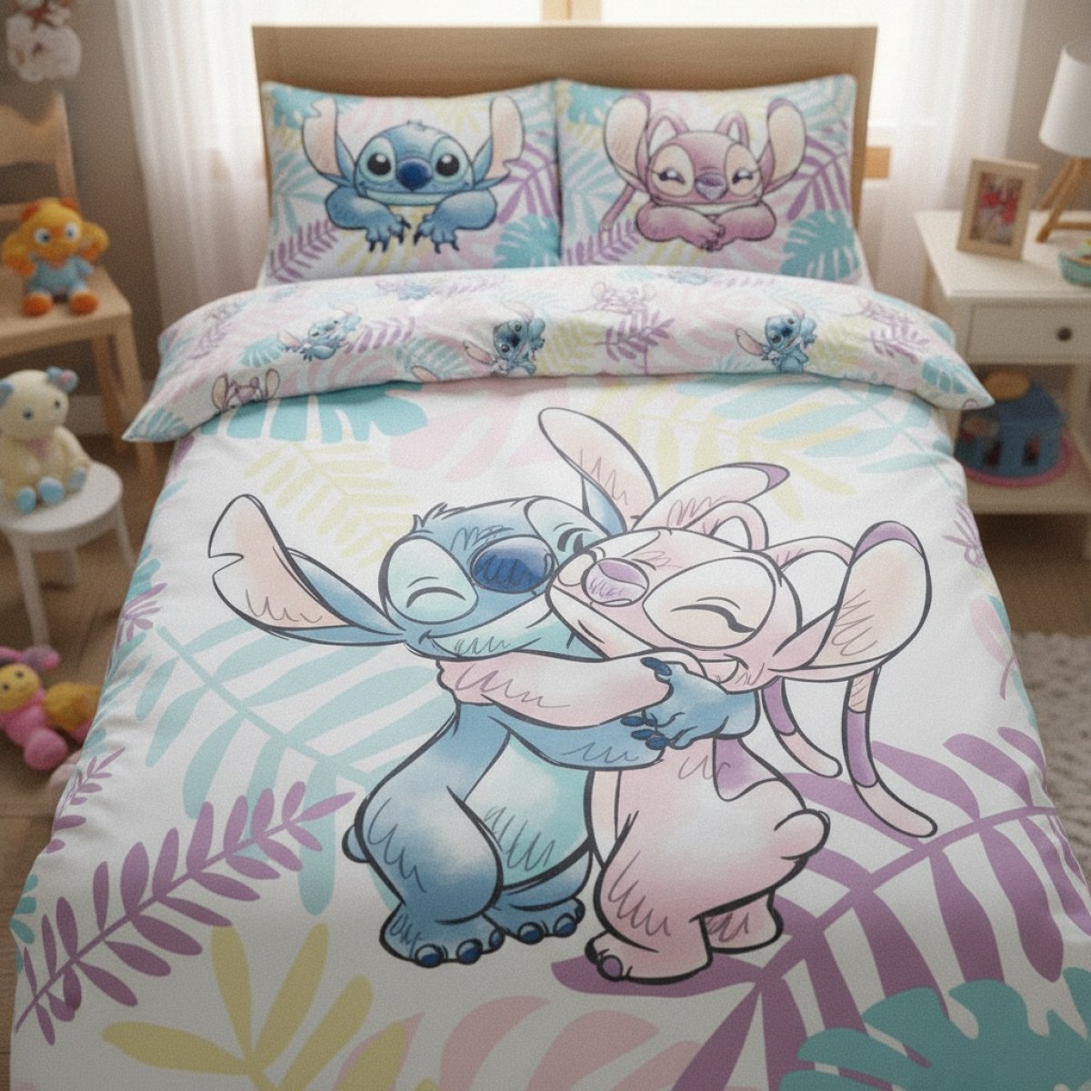 Lilo & Stitch® Sengetøj Pastel til 309 kr. på Temashop.dk