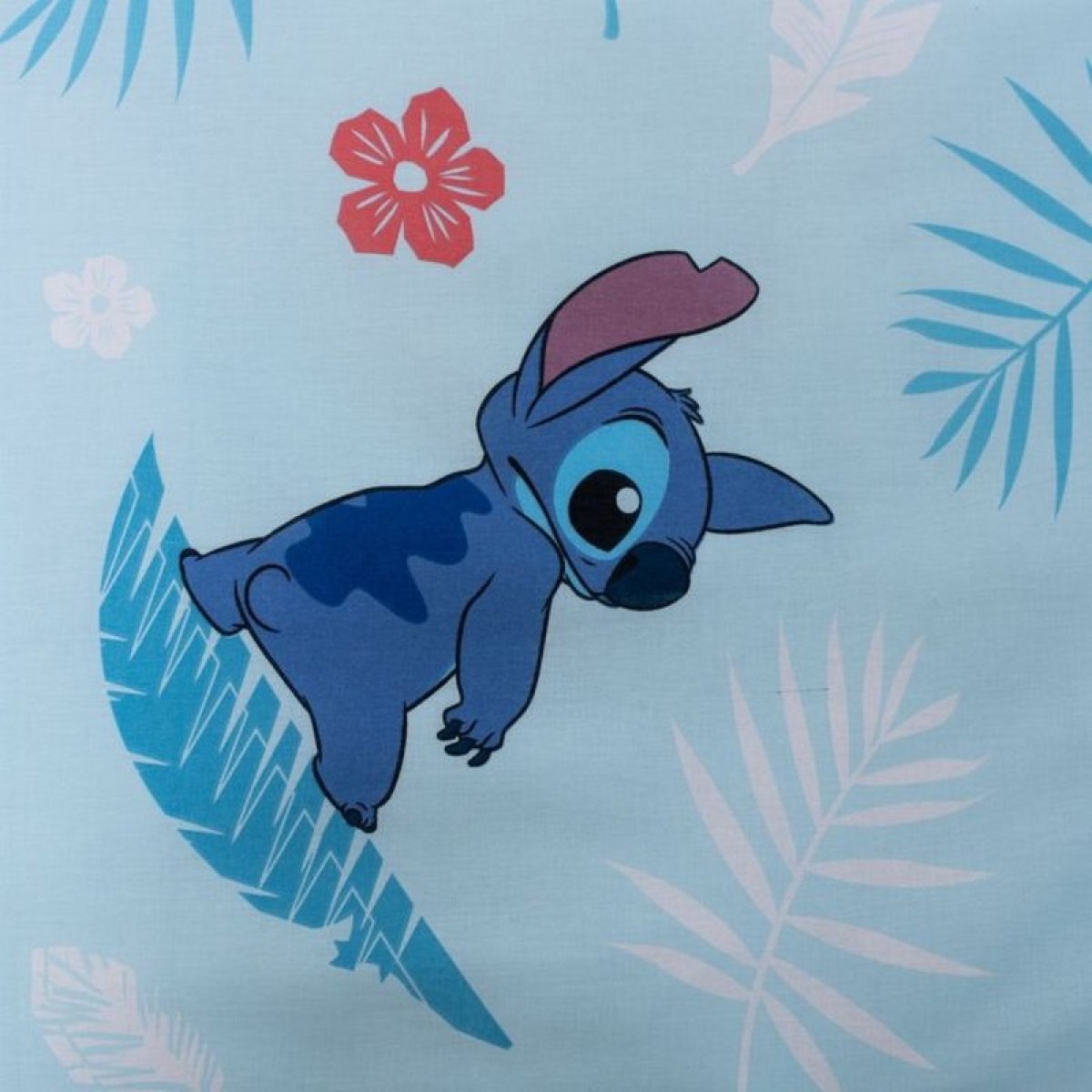 Lilo & Stitch® Bomuld Sengetøj Lyseblå til 219 kr. på Temashop.dk