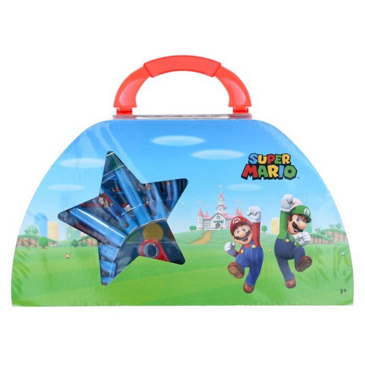 Super Mario® Male- & Tegnesæt Kuffert til 109 kr. på Temashop.dk