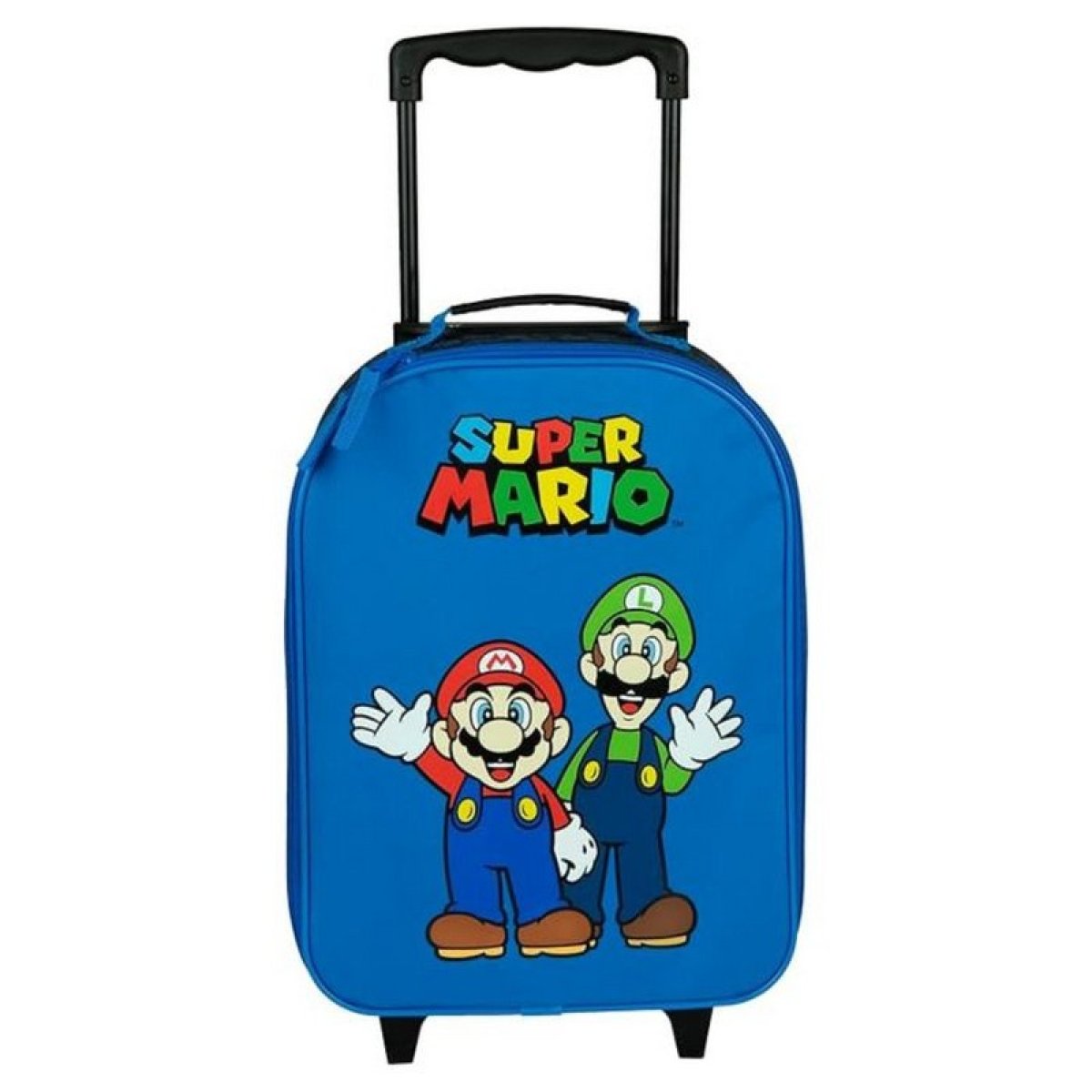 Super Mario® & Luigi Trolley Kuffert Blå til 279 kr. på Temashop.dk