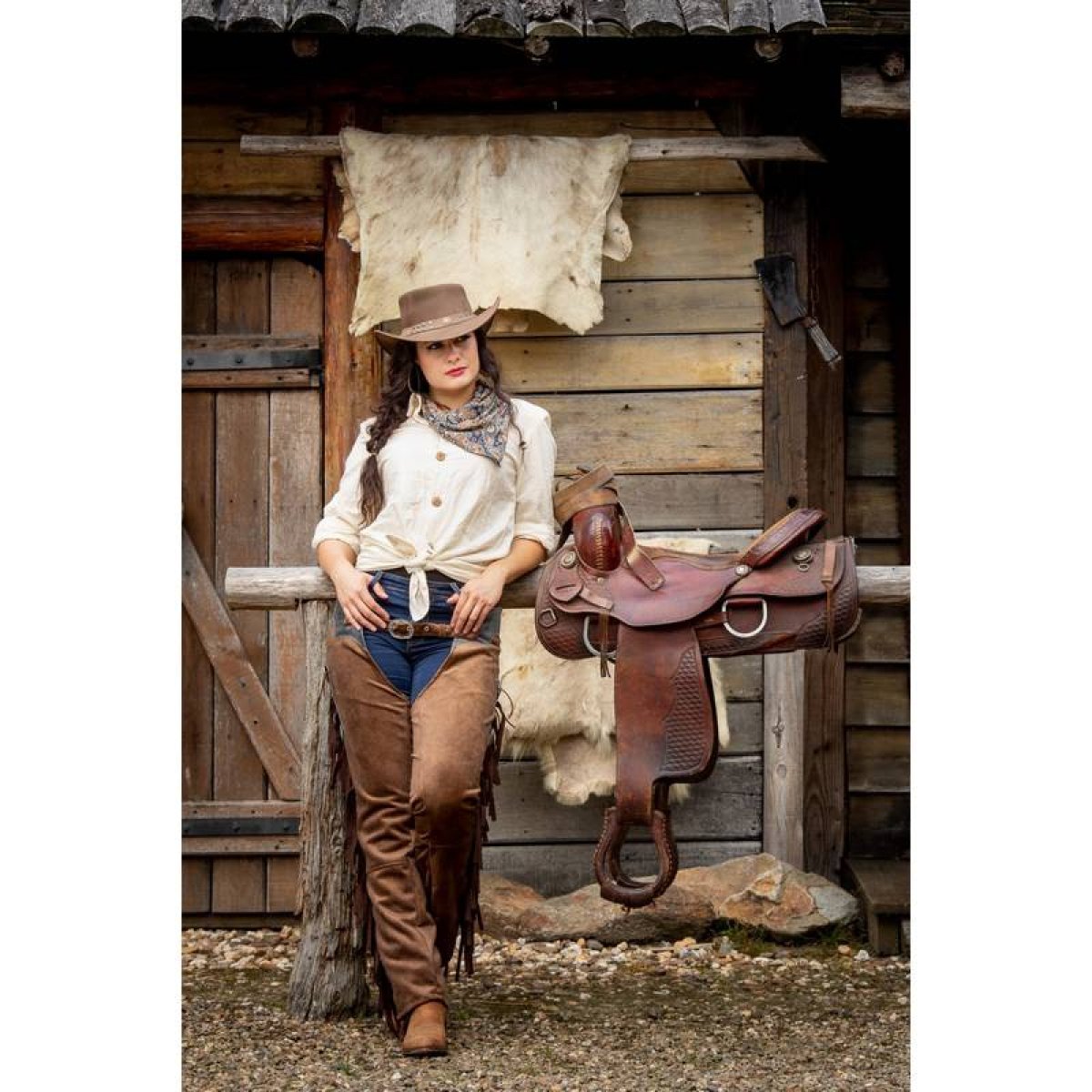 Western Cowgirl Chaps til 449 kr. på Temashop.dk