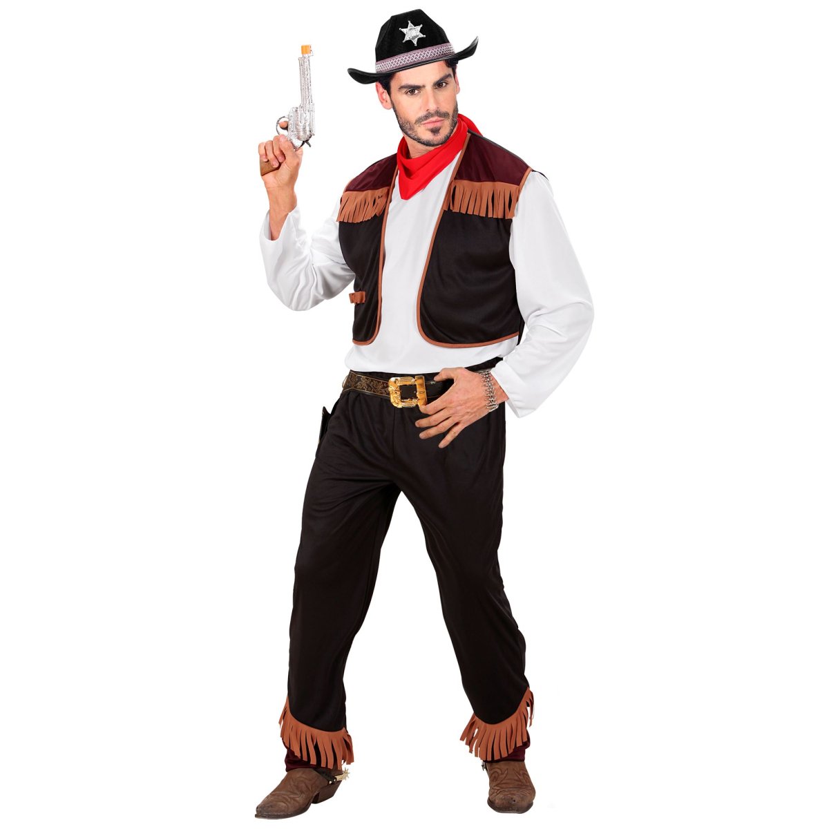 Klassisk Texas Cowboy Kostume til 199 kr. på Temashop.dk