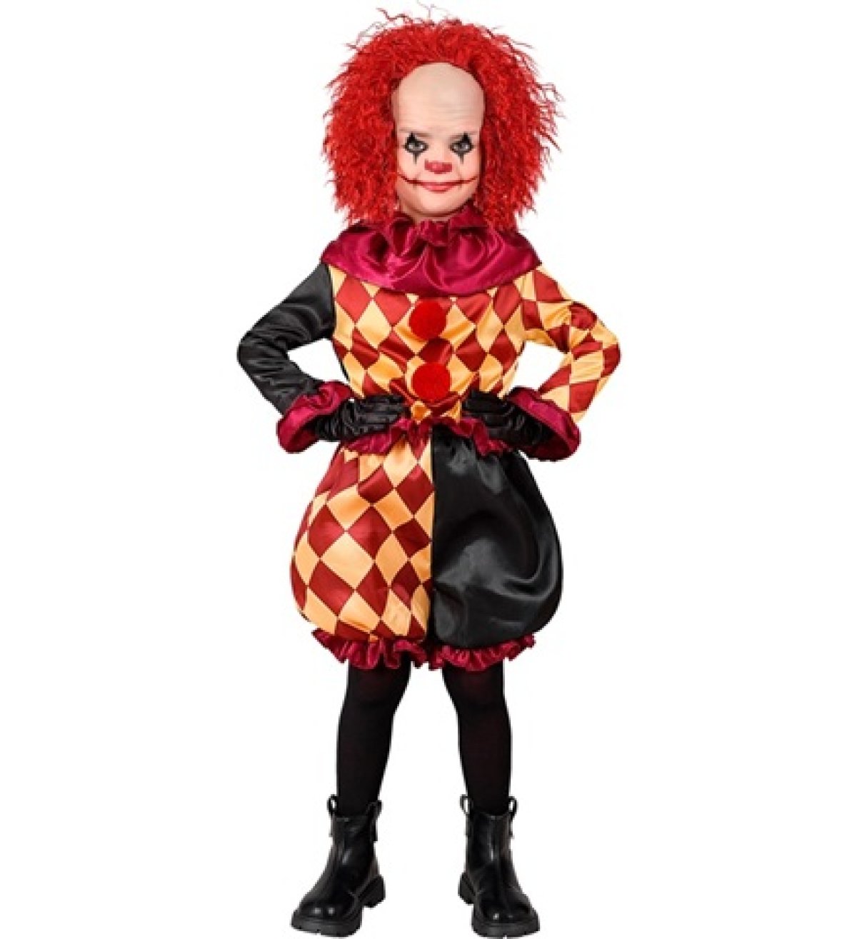 Ternet Horror Klovn Børnekostume til 169 kr. på Temashop.dk