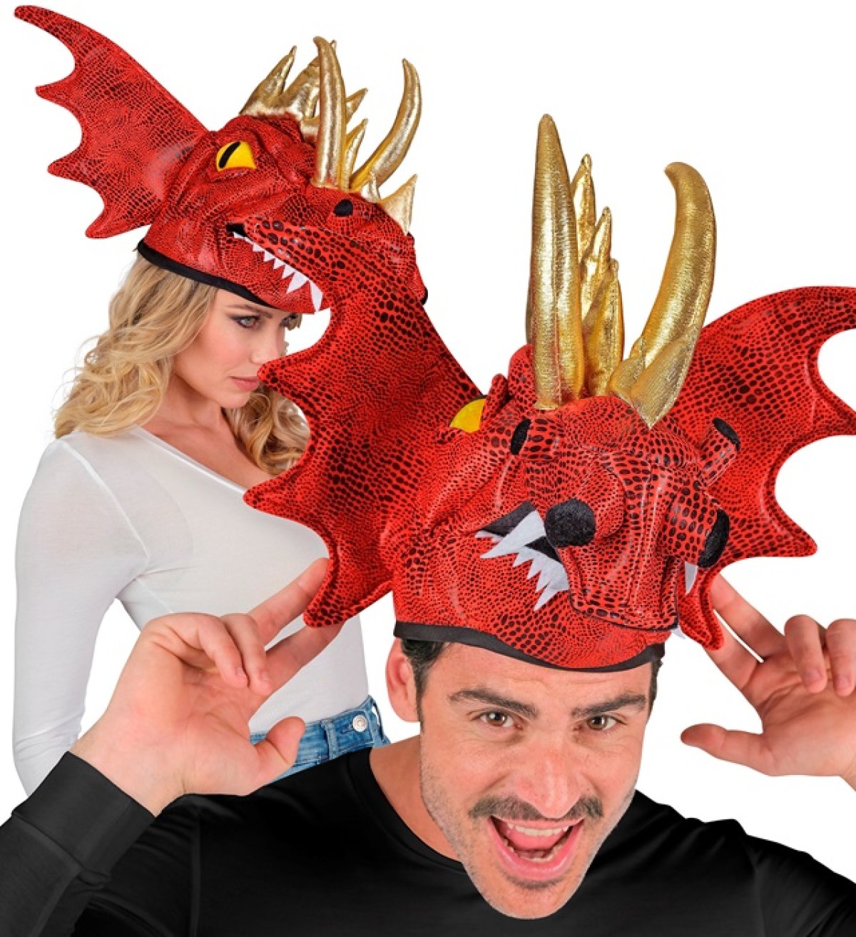Drage Hat Rød til 129 kr. på Temashop.dk