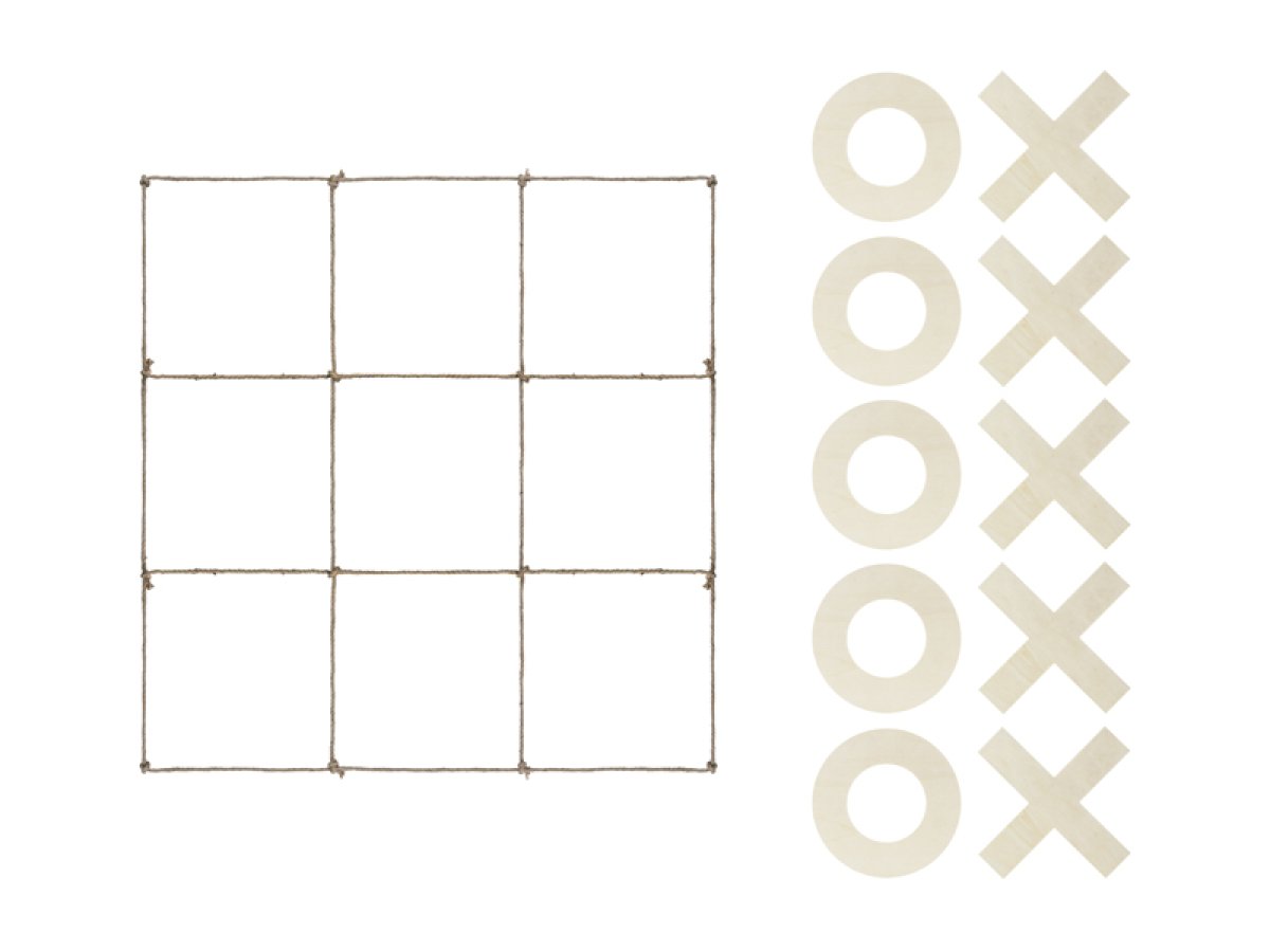 Køb Kryds Og Bolle Havespil til kun 299 kr | Temashop.dk