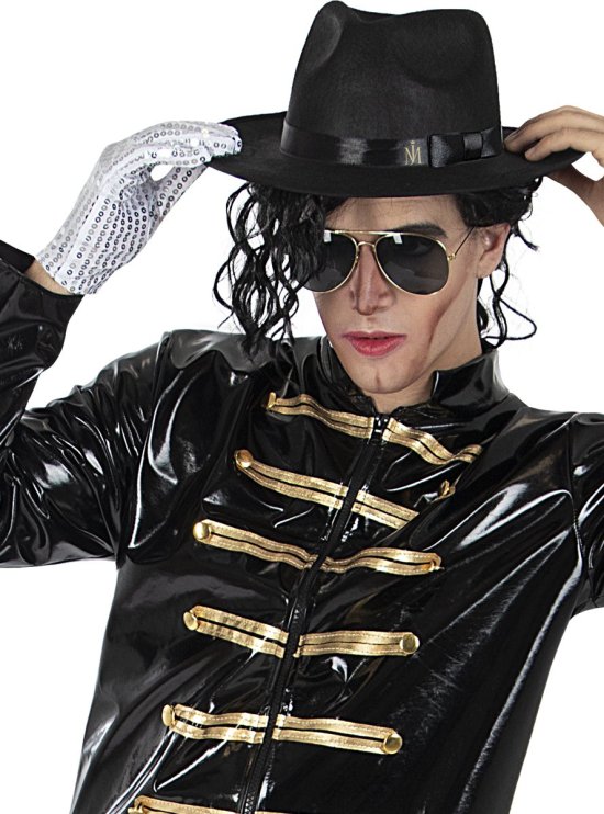 Michael Jackson® Black Military Jakke til 349 kr. på Temashop.dk