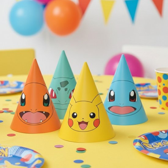 Pokemon Fødselsdag - Køb pynt til pokemon fest på Temashop