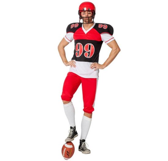 Amerikansk Fodbold Kostume - Køb football spiller kostumer her