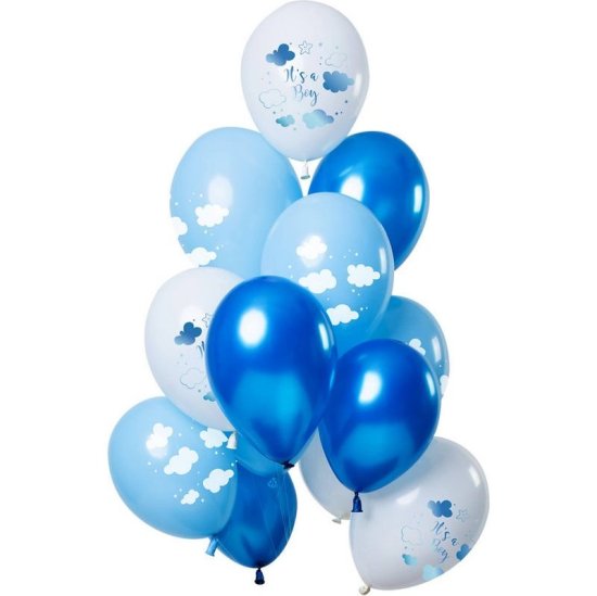 Blå balloner - Vi har 270+ blå balloner på Temashop.dk