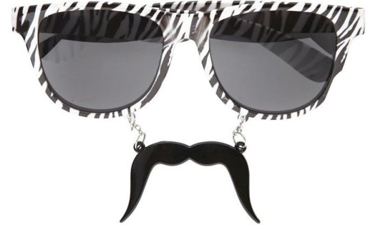 Falsk overskæg - Køb overskæg & fuldskæg på Temashop.dk