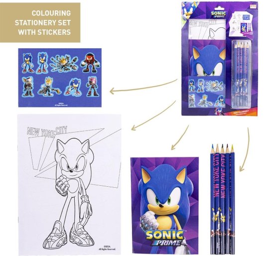 Sonic® Checkered Rygsæk Blå til 159 kr. på Temashop.dk