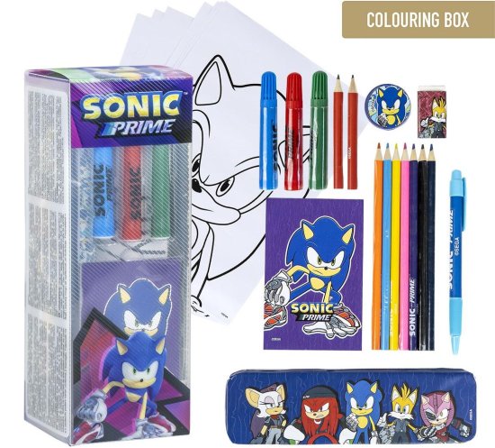 Sonic® Prime Malingsæt Til 119 Kr På Temashop Dk