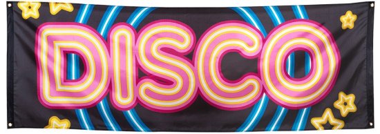 Köp Disco Fever Banner Här - Snabb Leverans - Temashop.se