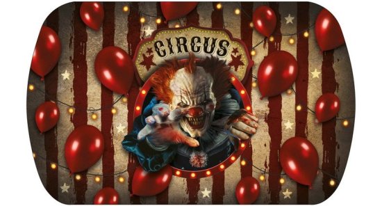 Horror Klovn Paptallerkener til 39 kr. på Temashop.dk