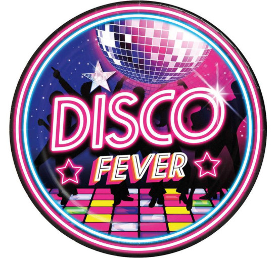 Disco Pynt - Køb discokugle og pynt til Disco Tema Fest her