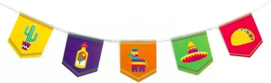 Mexicansk temafest - Køb pynt i Mexico tema på Temashop.dk