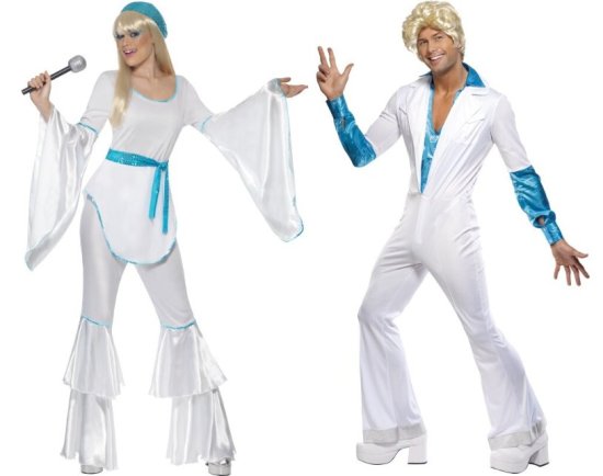 Abba maskeradkläder – Blixtsnabb Leverans: 1-3 Dagar | Temashop.se