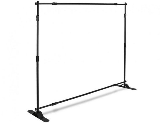 Firkantet Backdrop Stativ Guld til 1299 kr. på Temashop.dk