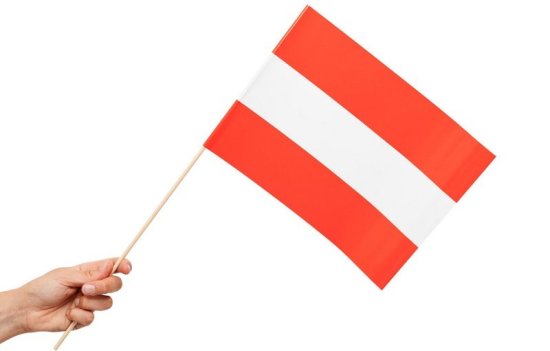 Østrig Flag Madpinde til 25 kr. på Temashop.dk