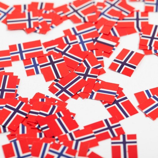 Norge Vimpel Flagguirlande til 29 kr. på Temashop.dk