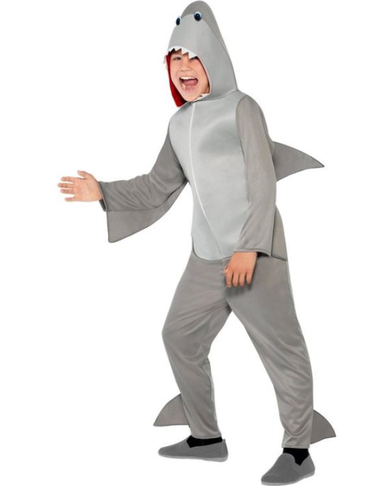 Køb Oppustelig Haj Kostume til kun 399 kr | Temashop.dk