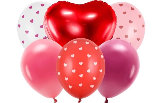 Hjerteballoner - Køb en personlig hjerteballon på Temashop.dk