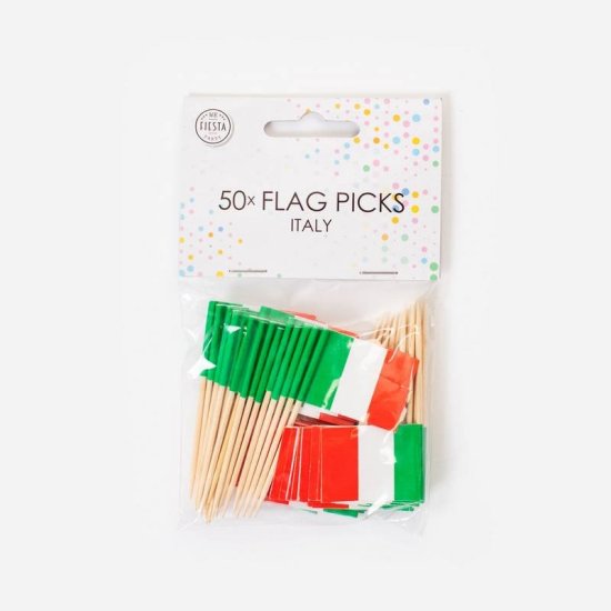 Italien Flag På Pinde til 39 kr. på Temashop.dk