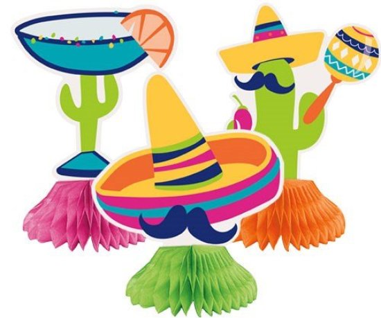 Mexicansk temafest - Køb pynt i Mexico tema på Temashop.dk