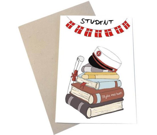 Studenterhue & Dannebrog Flag til 19 kr. på Temashop.dk