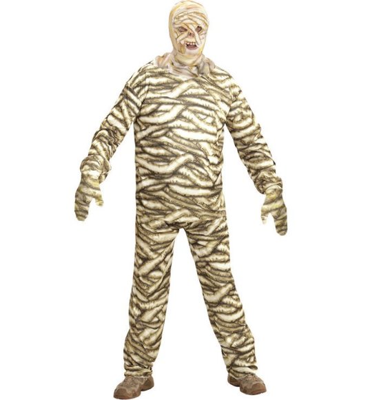 Køb dit mumie kostume på Temashop.dk - Danmarks Halloween leverandør