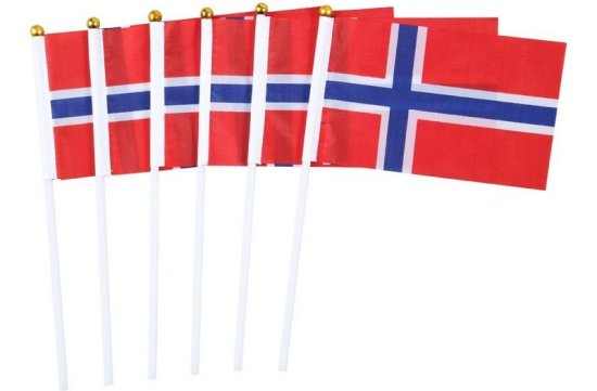 Norske Bilflag til 39 kr. på Temashop.dk
