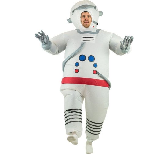 Oppustelig Rumraket Kostume til 799 kr. på Temashop.dk