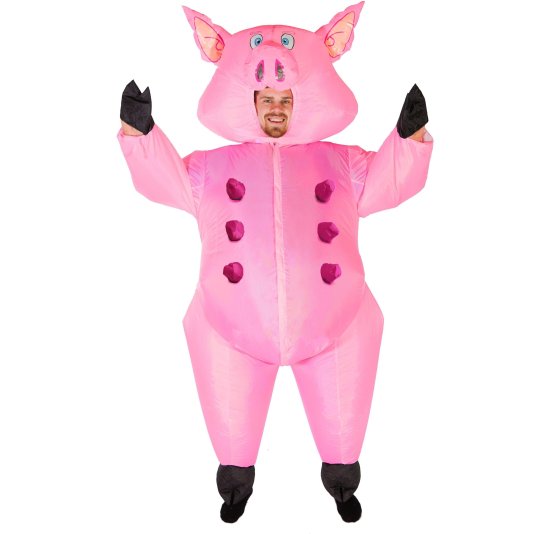Oppustelig Haj Kostume til 499 kr. på Temashop.dk