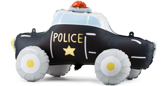 Politibil Centerpiece Dekoration til 129 kr. på Temashop.dk