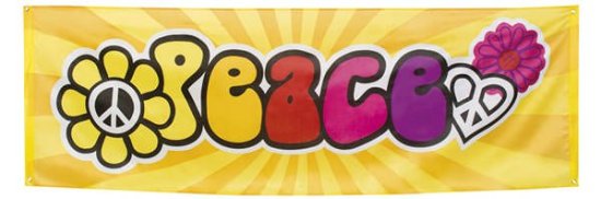 Peace Banner til 49 kr. på Temashop.dk