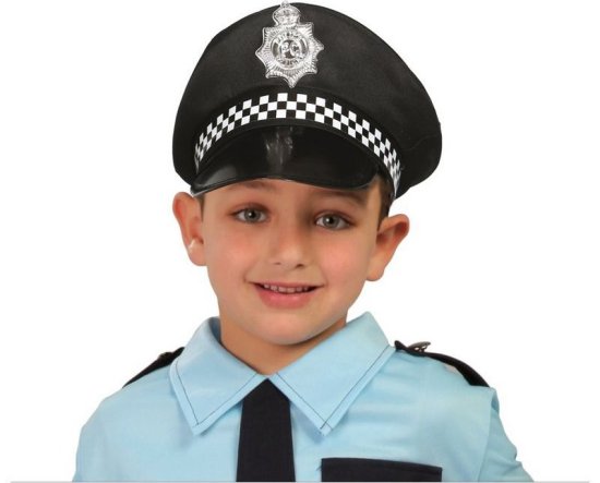 Politibetjent Kjole Børnekostume til 249 kr. på Temashop.dk