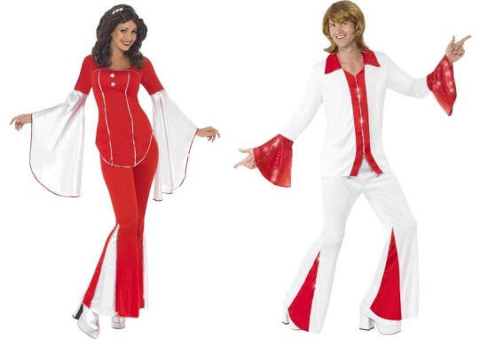 Abba maskeradkläder – Blixtsnabb Leverans: 1-3 Dagar | Temashop.se